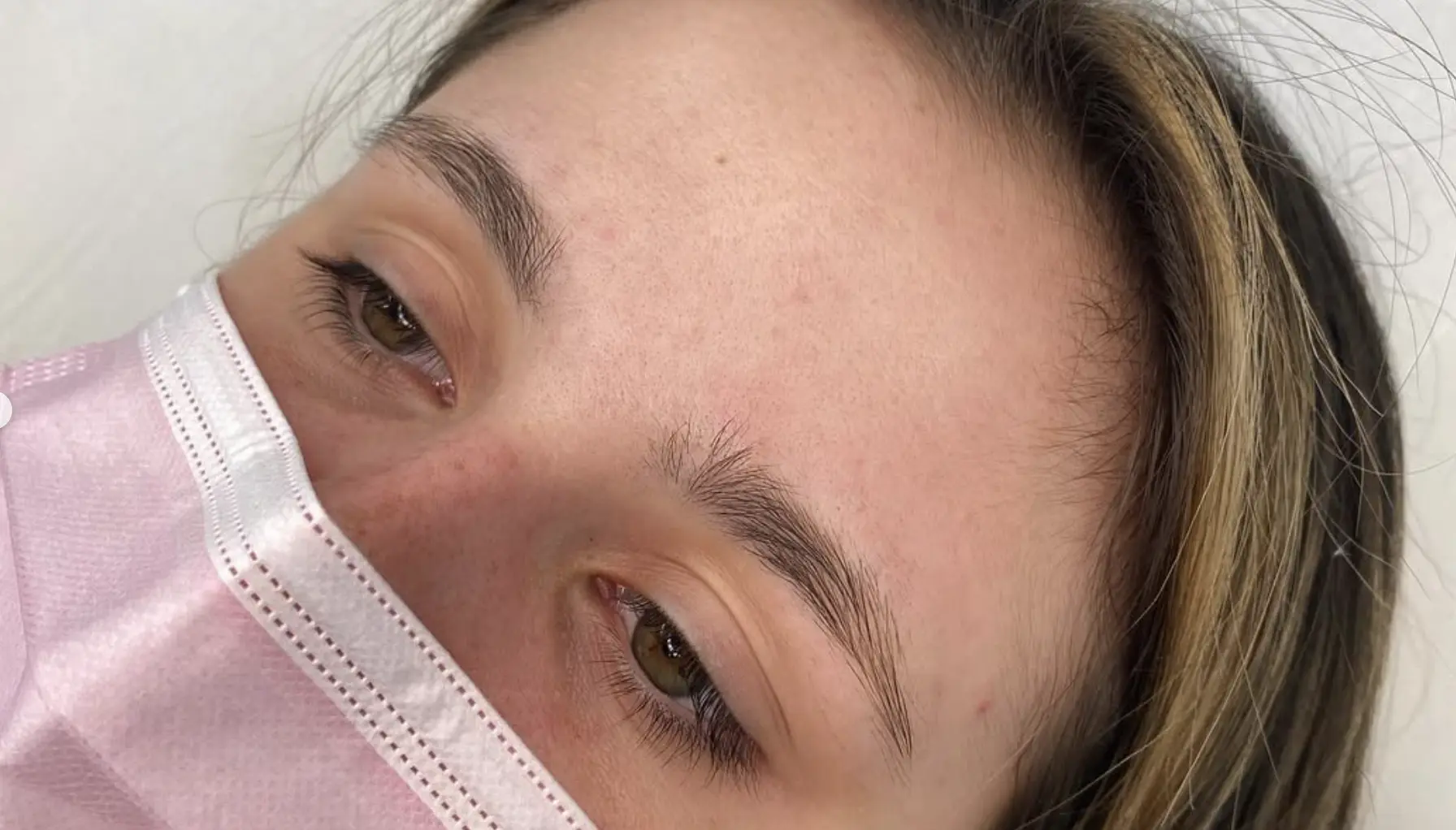 Ombre Brow Healing Stages